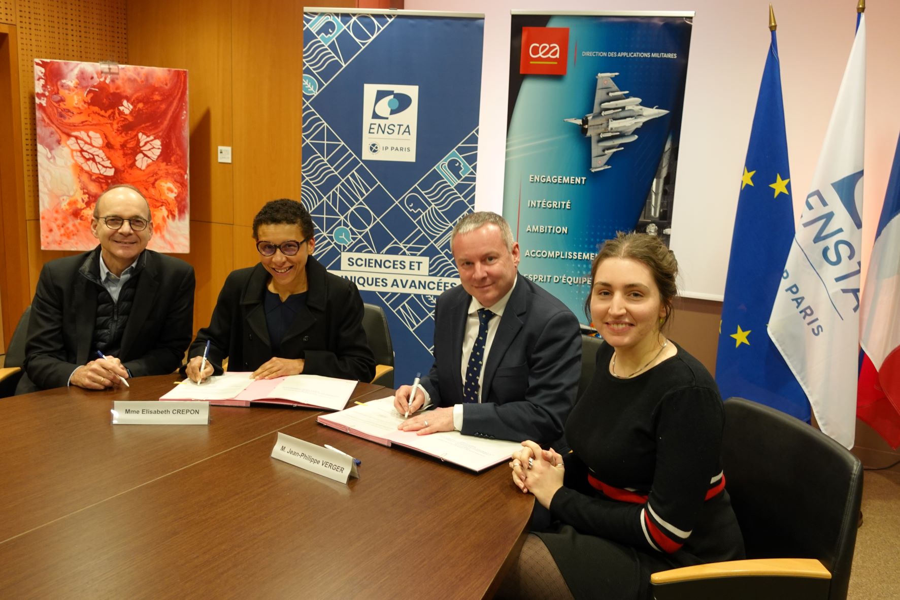 Signature d’un partenariat Marque Employeur entre ENSTA Paris et le CEA ... Signature d’un partenariat Marque Employeur entre ENSTA Paris et le CEA ...